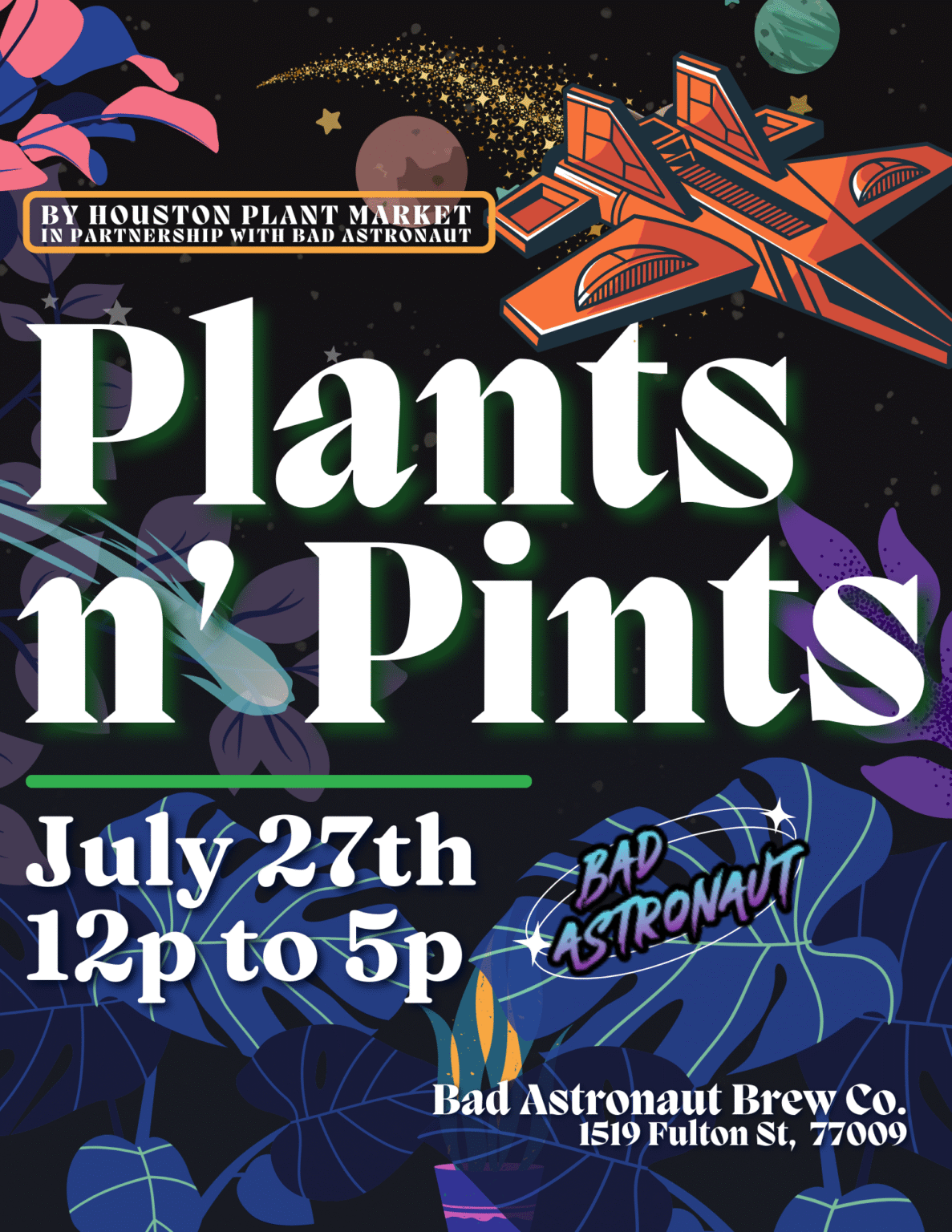 Events for July 2025 – Bad Astronaut Brewery Near Downtown Houston